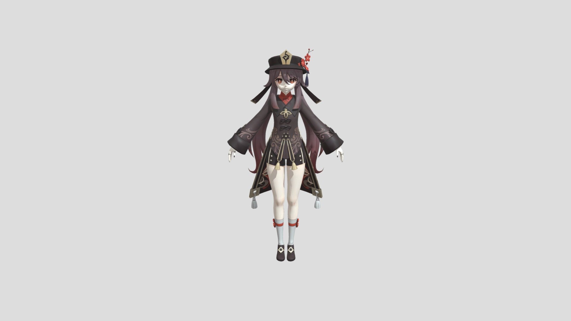HuTao Genshin Impact - Download Free 3D model by ilyakardailskiy ...