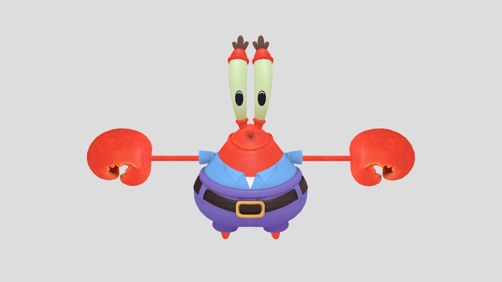 NASB 2 - Mr Krabs - Download Free 3D model by SMF Features Developed ...