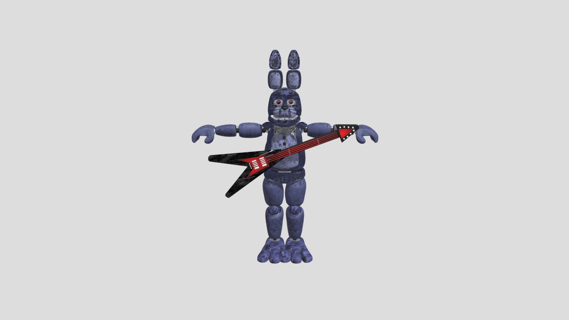Unwithered Bonnie - Download Free 3D model by Shattered_FredBear ...