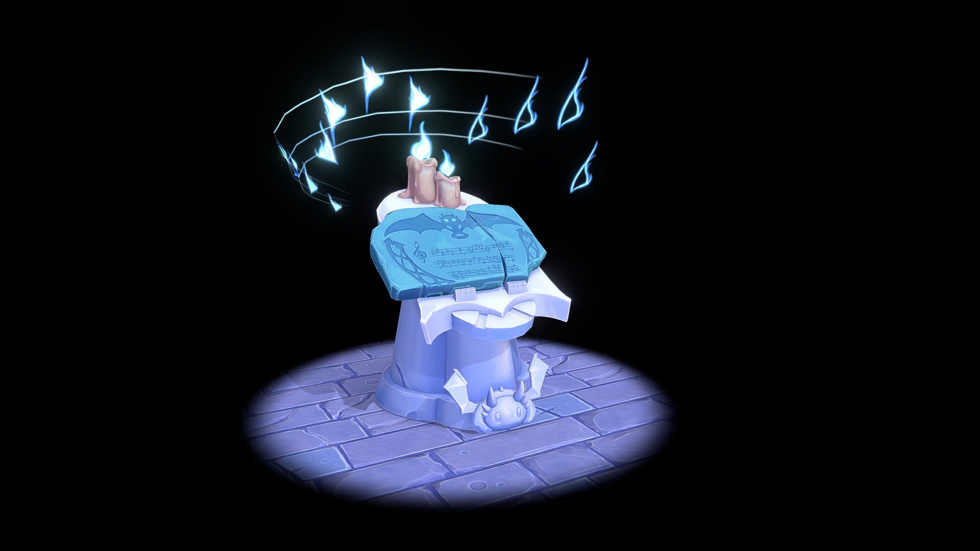Magic Notes - 3D model by 13luj [e168bb8] - Sketchfab