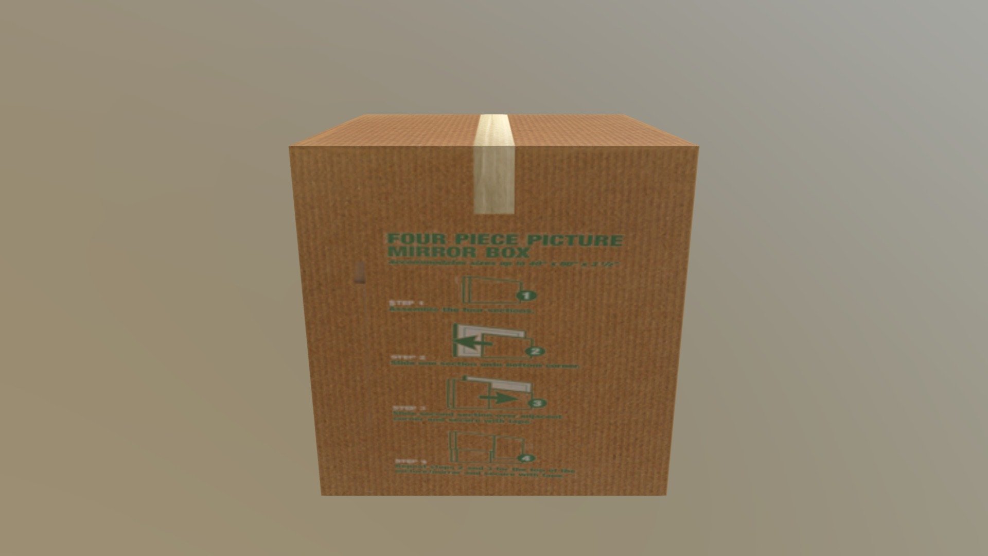 Cartoon Box - 3D model by jean mestti (@Josh.Pringless) [e169087 ...
