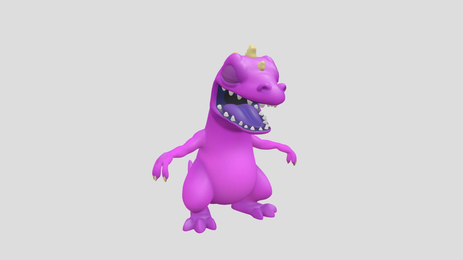 NASB2 - Reptar Costume02 - Download Free 3D model by SMF Features ...