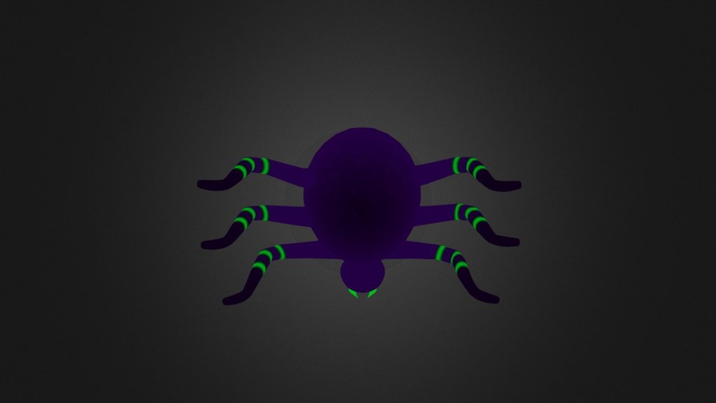 Spider-idle-v3 - 3D model by cutiemark94 [e16ba60] - Sketchfab