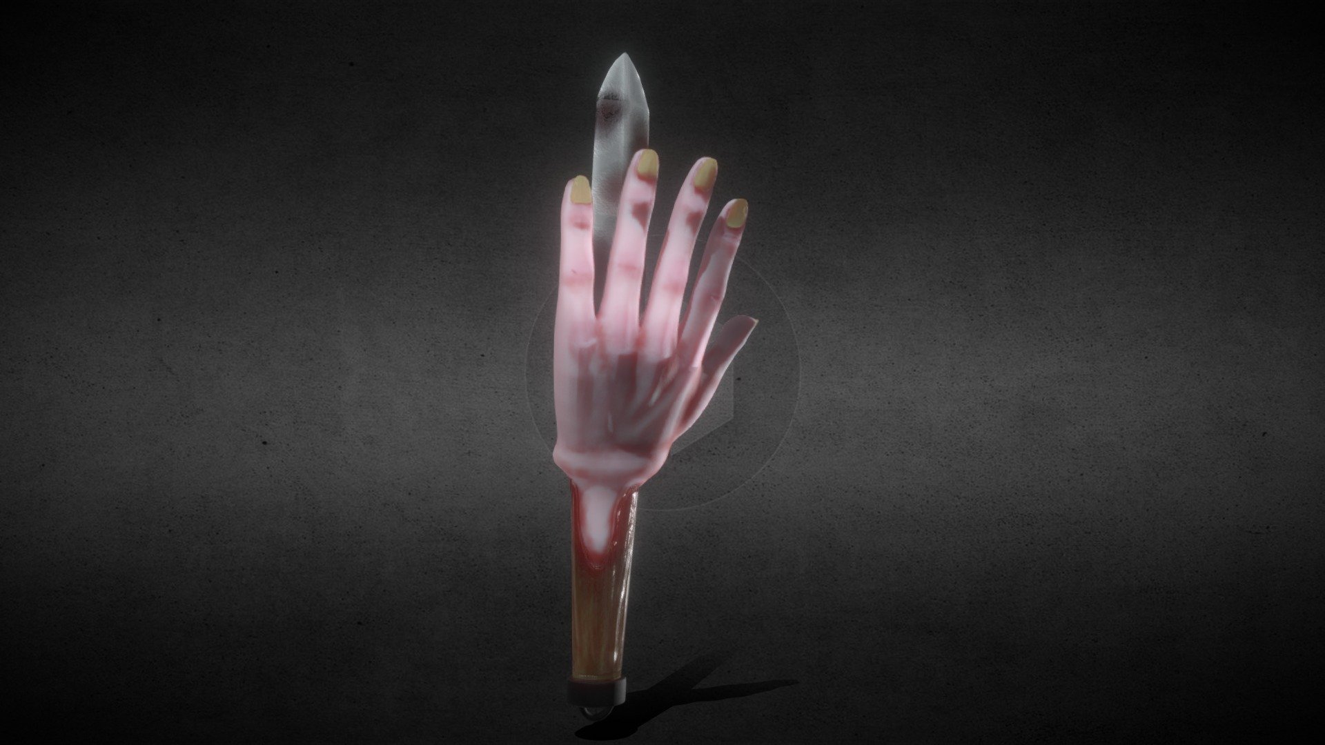 Hand knife - 3D model by Tom.McCahey [e16d98c] - Sketchfab