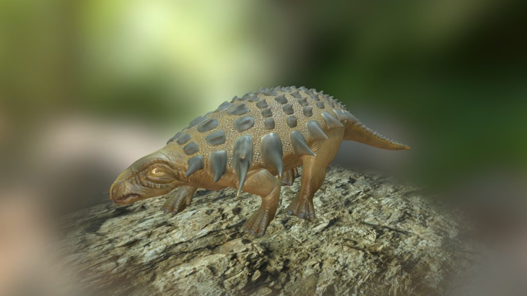 Edmontonia - 3D model by szczehoo [e16da9c] - Sketchfab