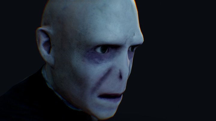 Harry-potter-lord-voldemort-head 3D models - Sketchfab