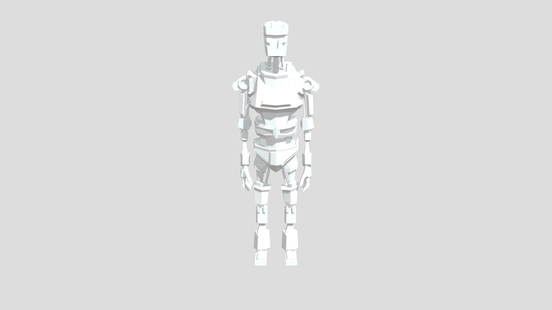 Robot Polygon 3d Model By Kryph E170cd7 Sketchfab