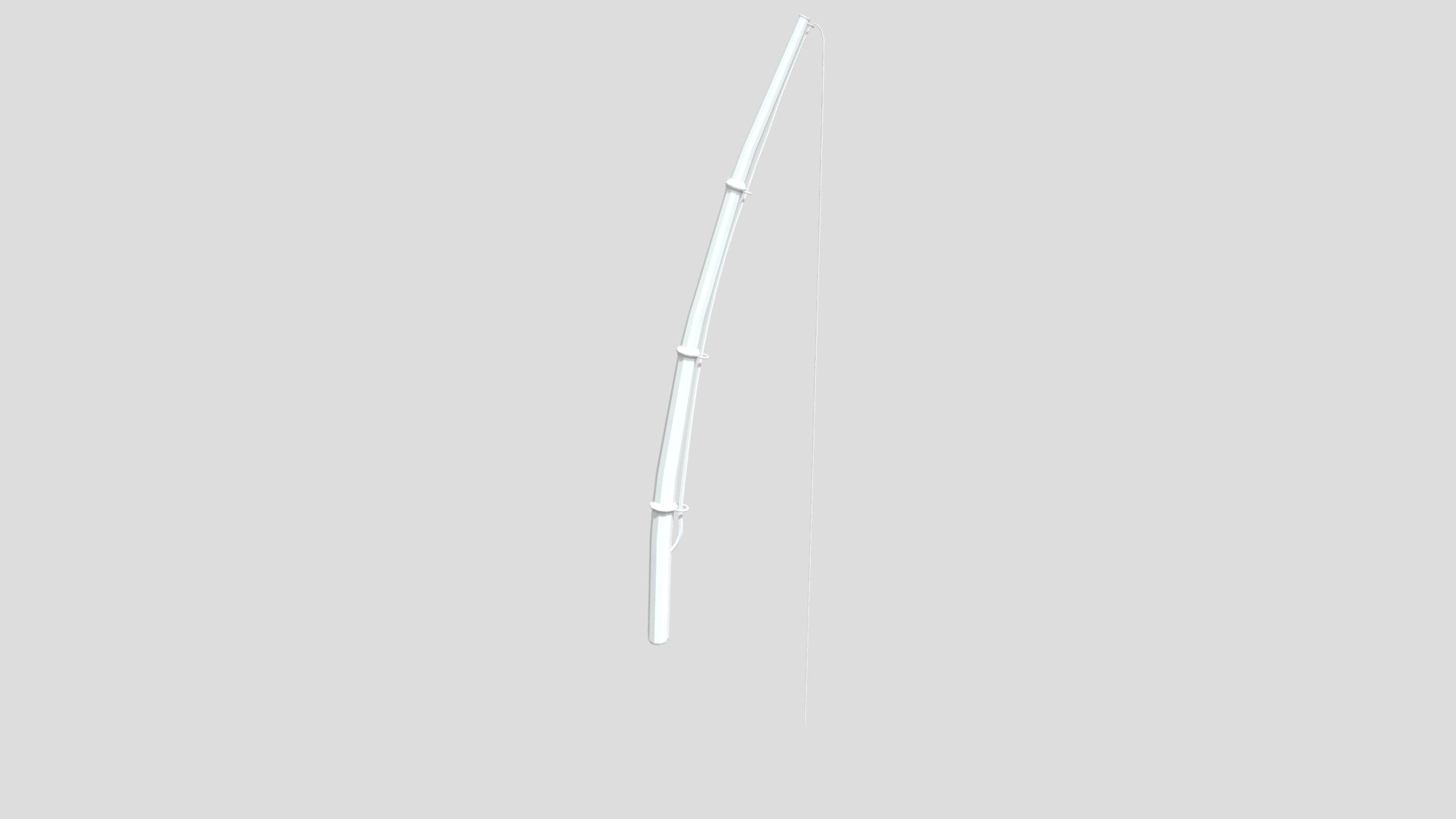 Fishing Pole - 3D model by dill-_-pickle527 [e170fa6] - Sketchfab