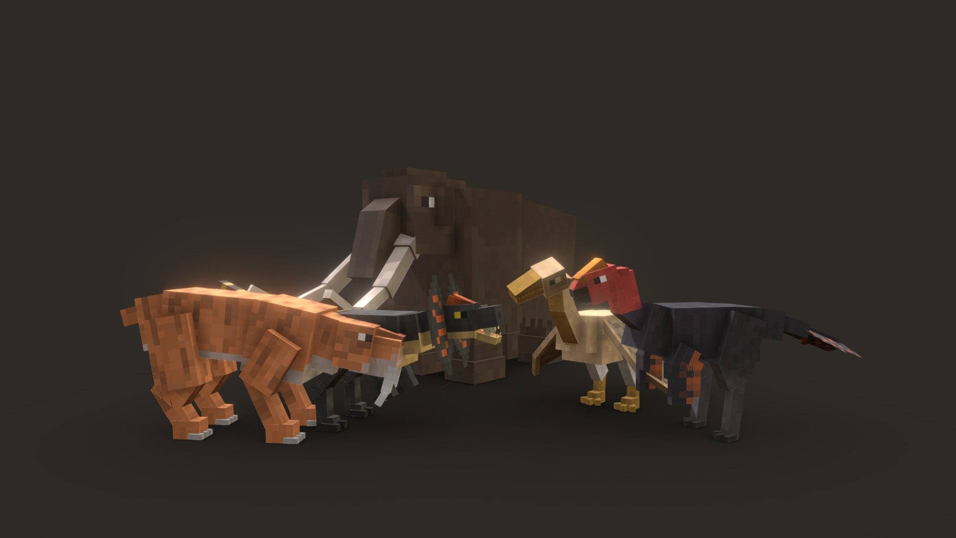 Dinosaurs 3 - 3D model by Mladen (@mladen123) [e173431] - Sketchfab