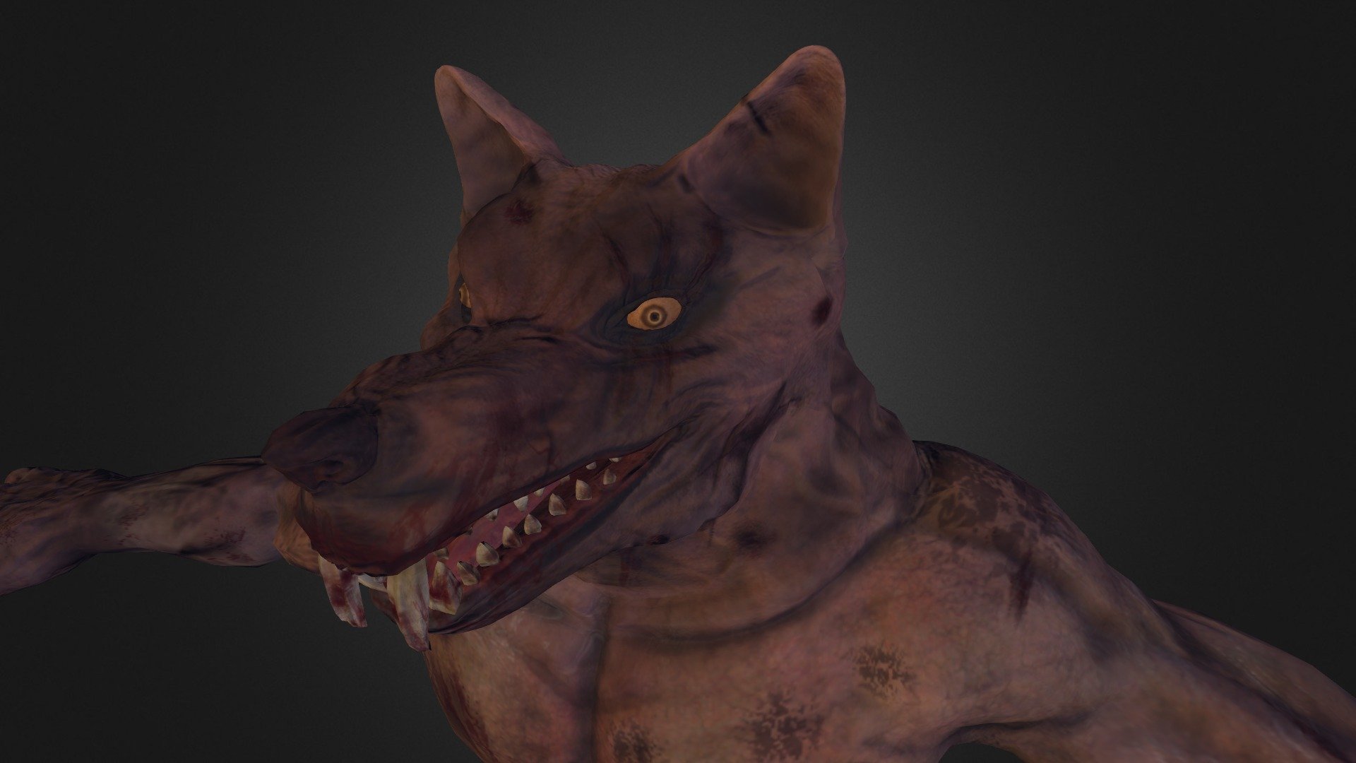 Wolfman 17Kpoly - 3D model by KaiKaiCeng [e175381] - Sketchfab