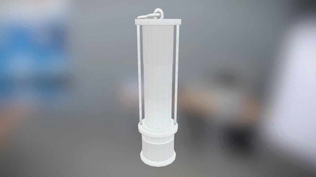Davy Lamp - 3D model by spoonrichards [e179379] - Sketchfab