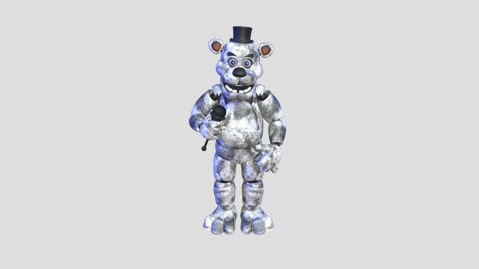 Classic Freddy V4 - Download Free 3D model by AngelGamer1411 [e179dbf ...
