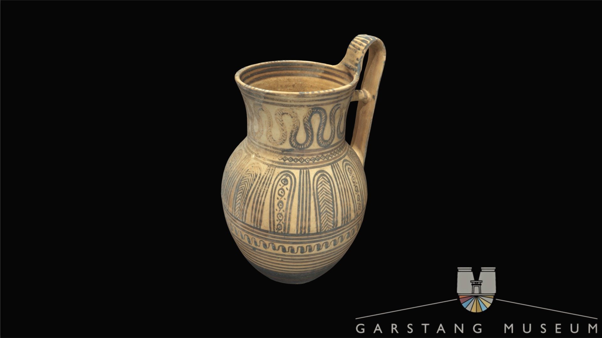 Attic One-Handled Pot - 3D model by Garstang Museum of Archaeology (@garstang) [e17ac55] - Sketchfab