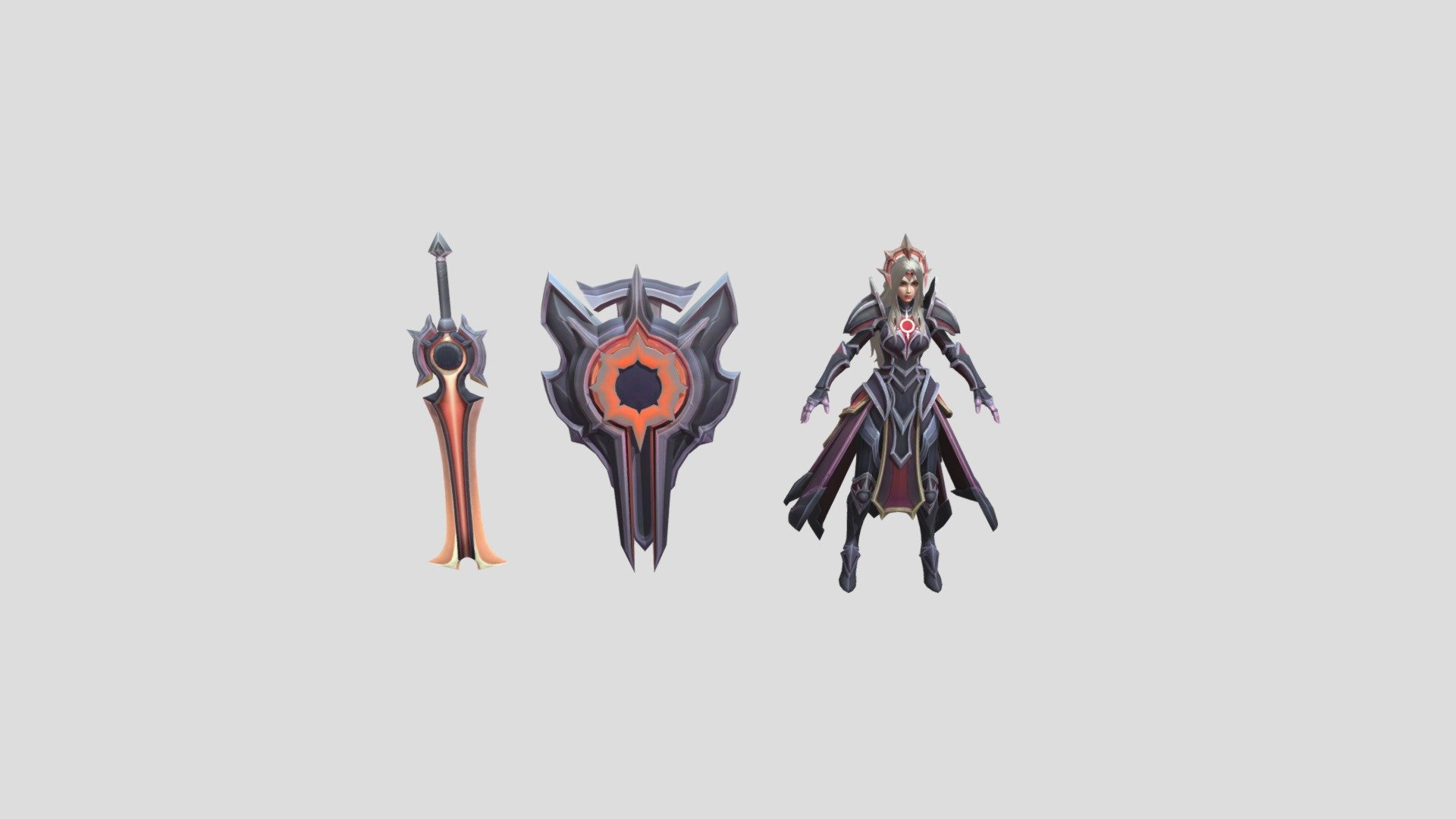 _fbx_mmd__solar_eclipse_leona_rift_ver__dl_by_n1 - Download Free 3D ...