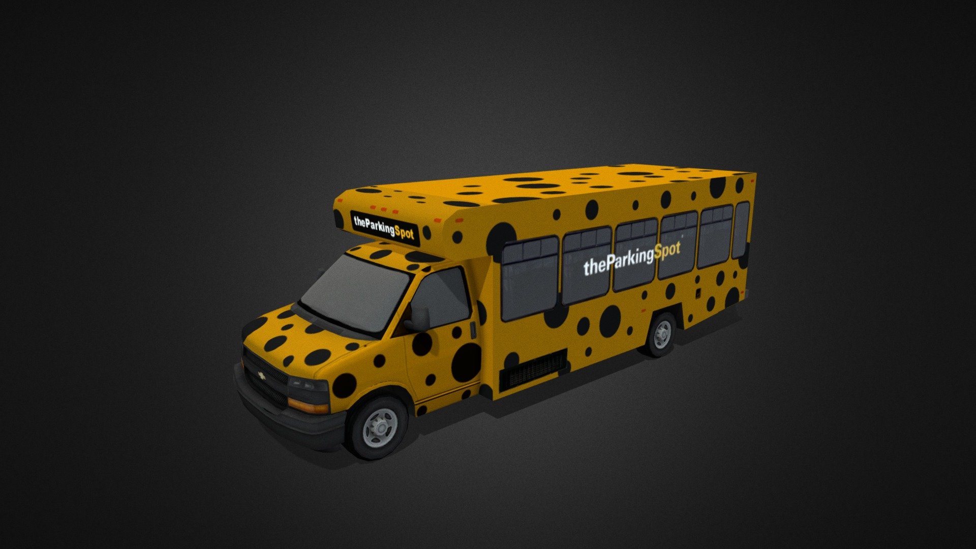 The Parking Stop - 3D model by Checo Mx. (@checomx) [e17e6c5] - Sketchfab