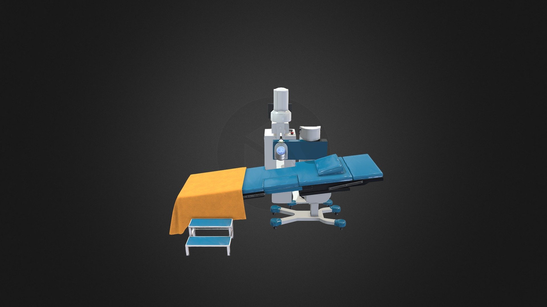 ESWL Urology - 3D model by aruvana [e17e79e] - Sketchfab
