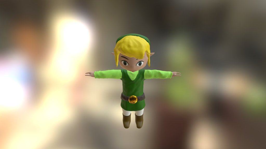 Toon Link - 3D Model - 3D model by EmilS [e18038c] - Sketchfab