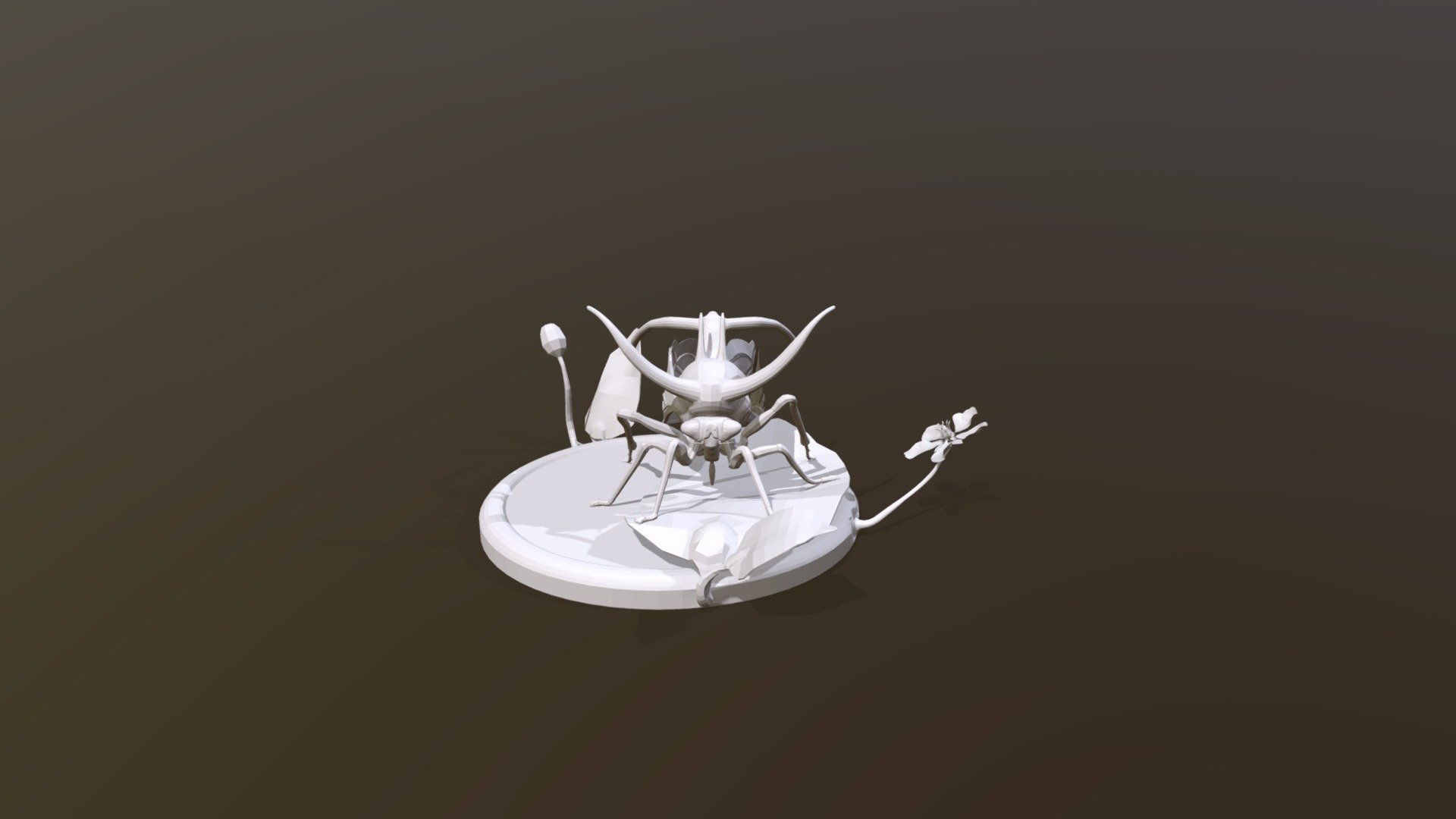 insect - 3D model by Dasha Volochai (@dashartova) [e1806be] - Sketchfab