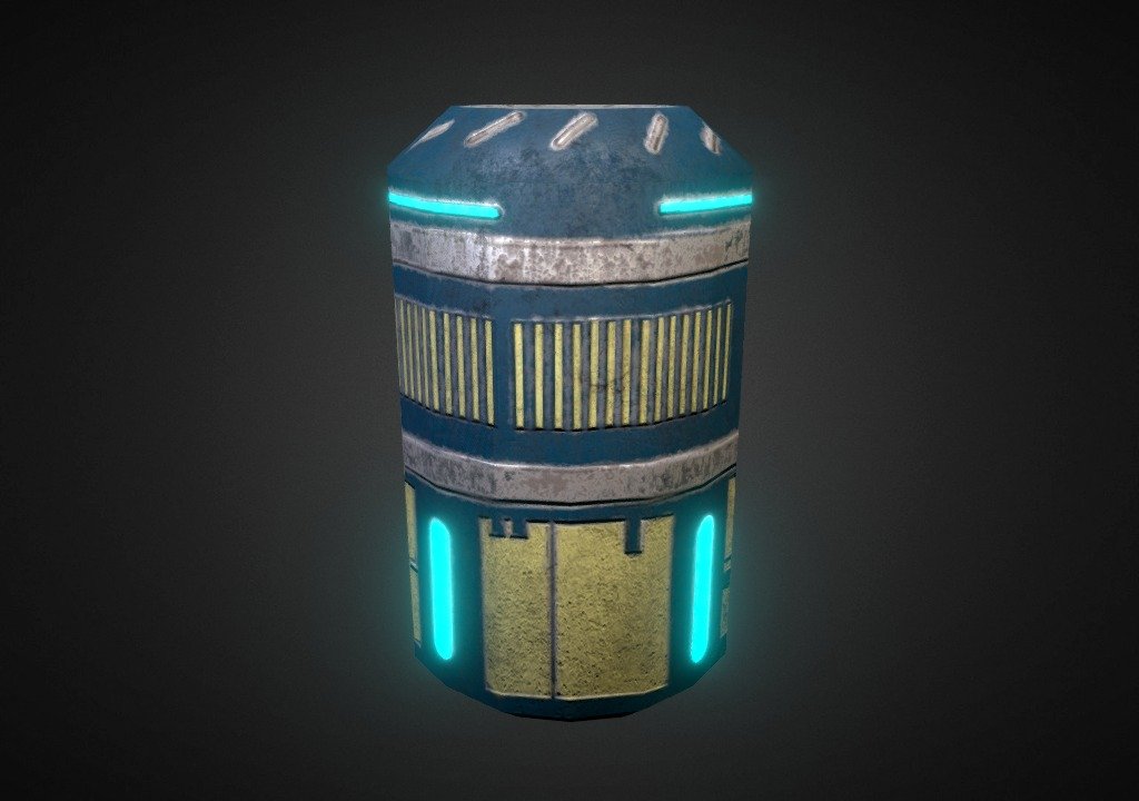 GameAsset - Barrel - 3D model by seyer.romain [e1809b1] - Sketchfab