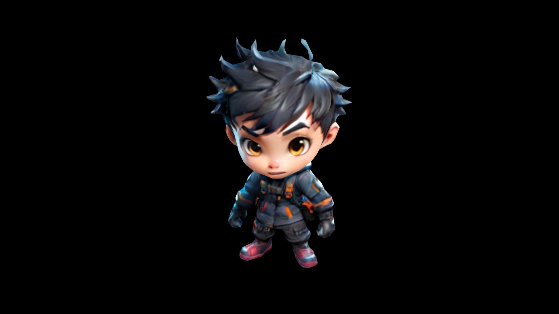 An impression of a 3D cartoon child character we - Download Free 3D ...