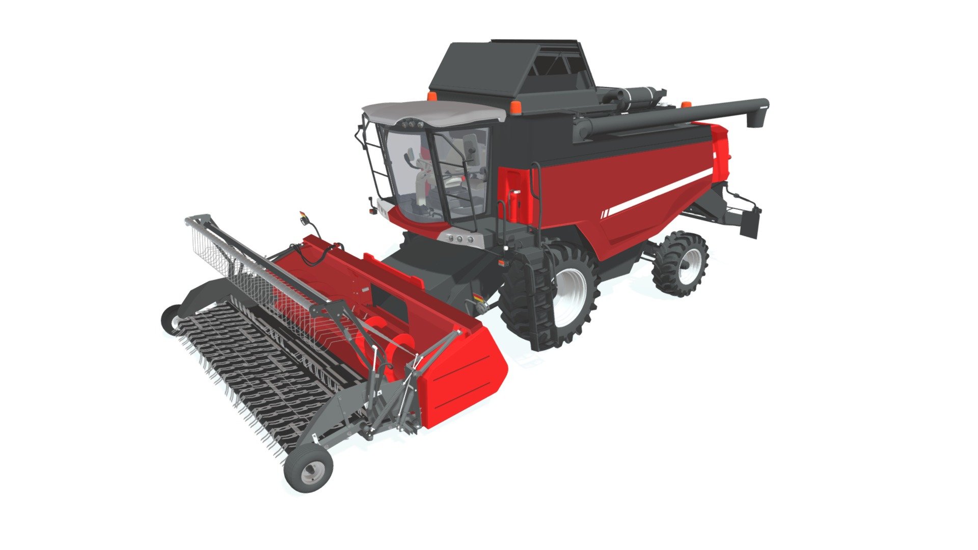Combine Harvester - Buy Royalty Free 3D model by 3DHorse [e181261 ...