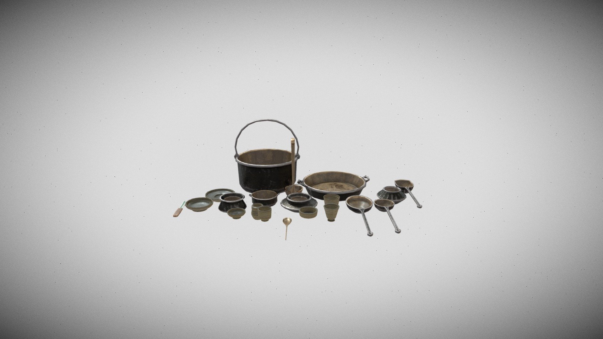 Roman Kitchen Items - 3D model by Ohcm3D (@or99esee) [e181dc0] - Sketchfab