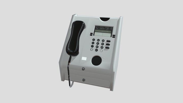 Payphone 3D models - Sketchfab