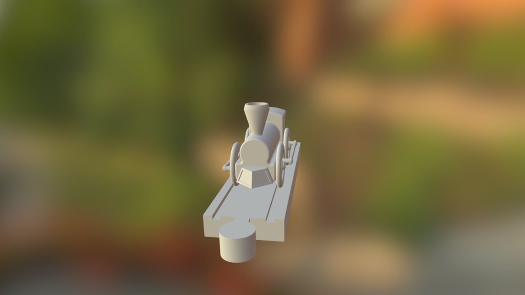 Mini Train Assembly on Track - 3D model by jqian8 [e18426e] - Sketchfab