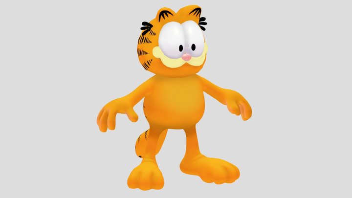 Garfield 3D models - Sketchfab