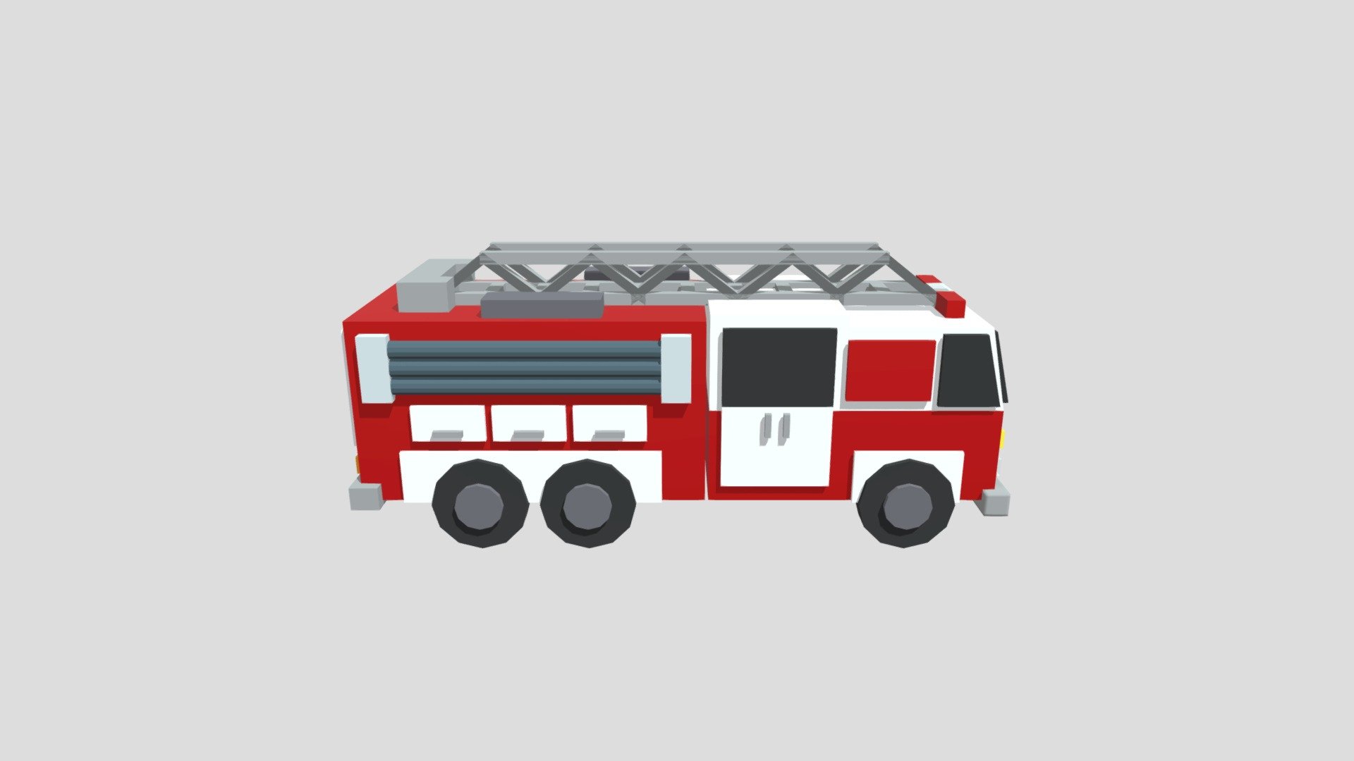 Fire Truck - 3D model by KSOFT (PVT) LTD (@t61730405) [e184bc7] - Sketchfab