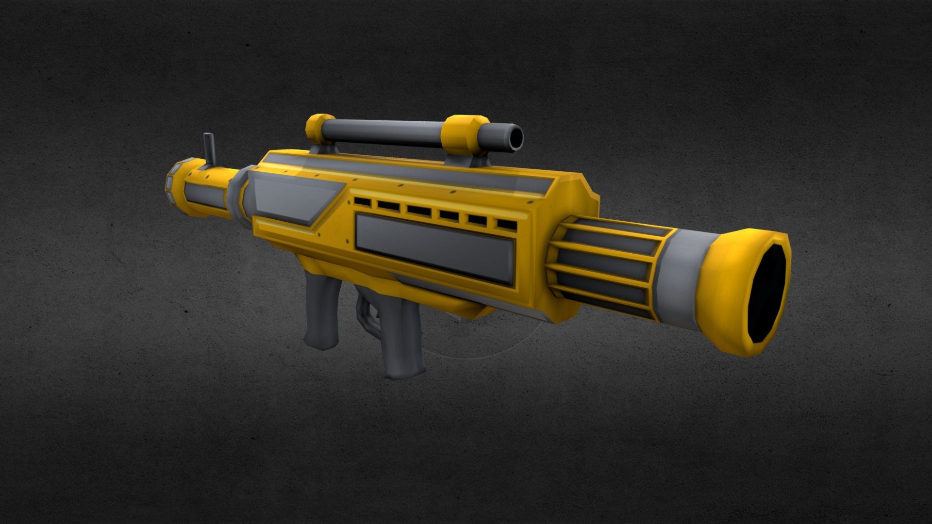Low Poly Game Ready Rocket / Missile Launcher - Buy Royalty Free 3D ...
