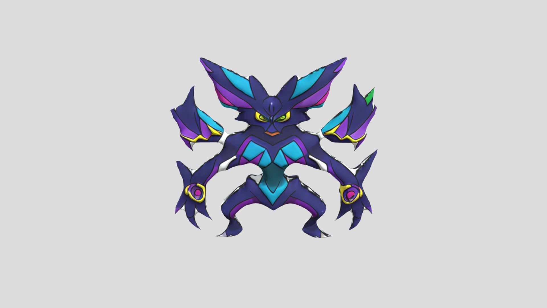 Pokemon Goal 92 - Download Free 3D model by klrxyz [e185da1] - Sketchfab