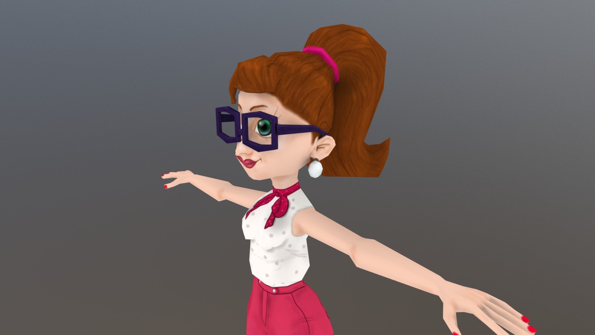 Lady - 3D model by drakulla_mihaylenko [e1861a3] - Sketchfab