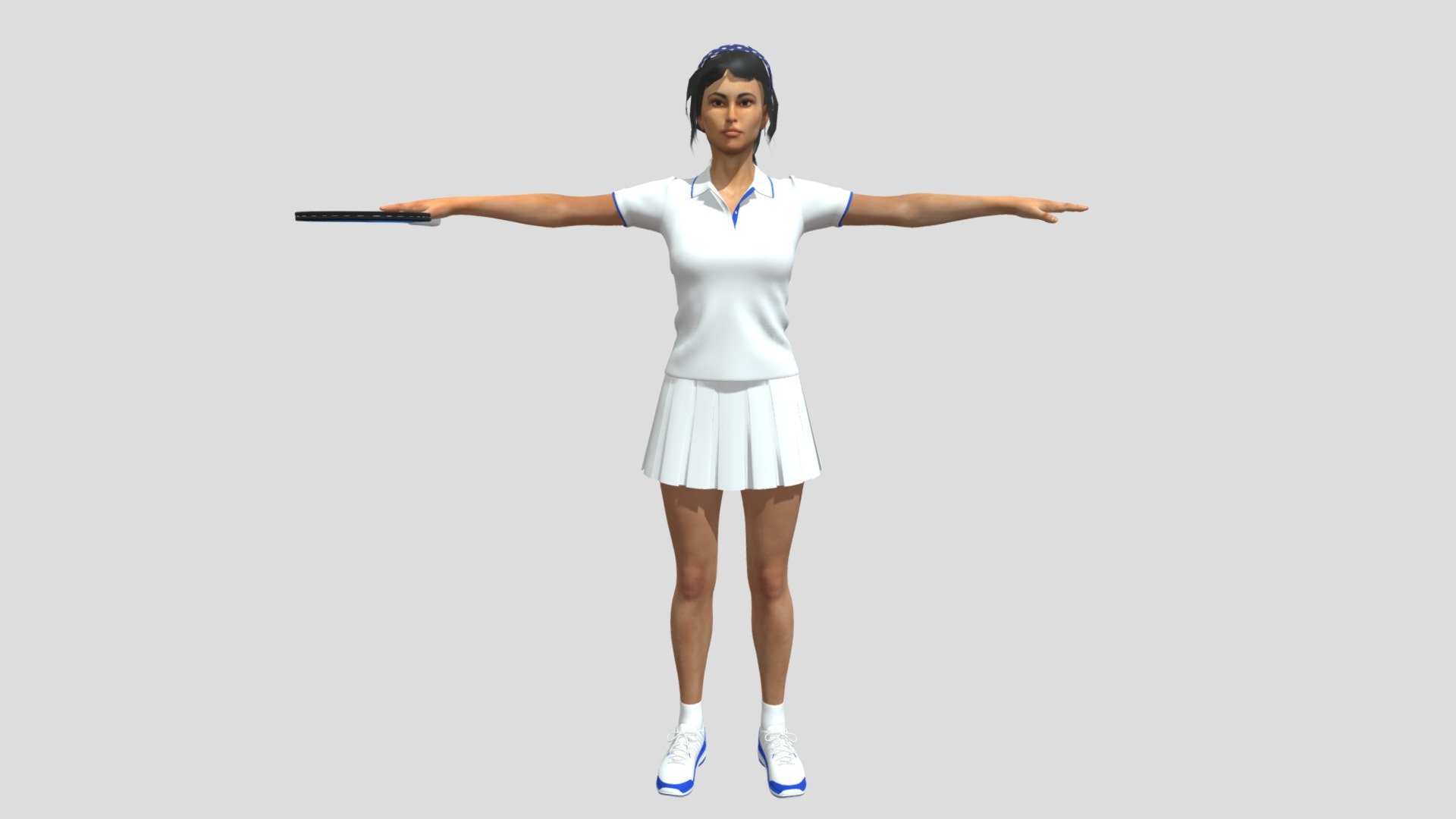 Tennis Player - Buy Royalty Free 3D model by trish.j2109 [e187d93 ...
