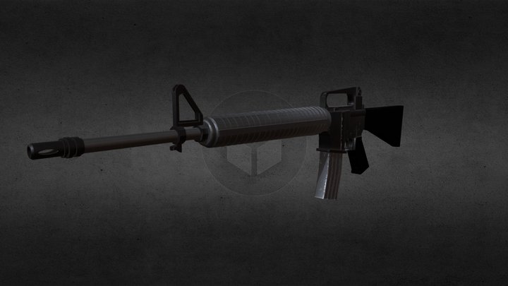 M16-rifle 3D models - Sketchfab