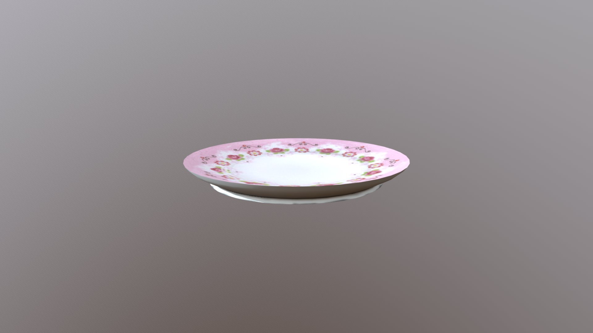 Tea Plate - 3D model by UltiNin [e1888a7] - Sketchfab