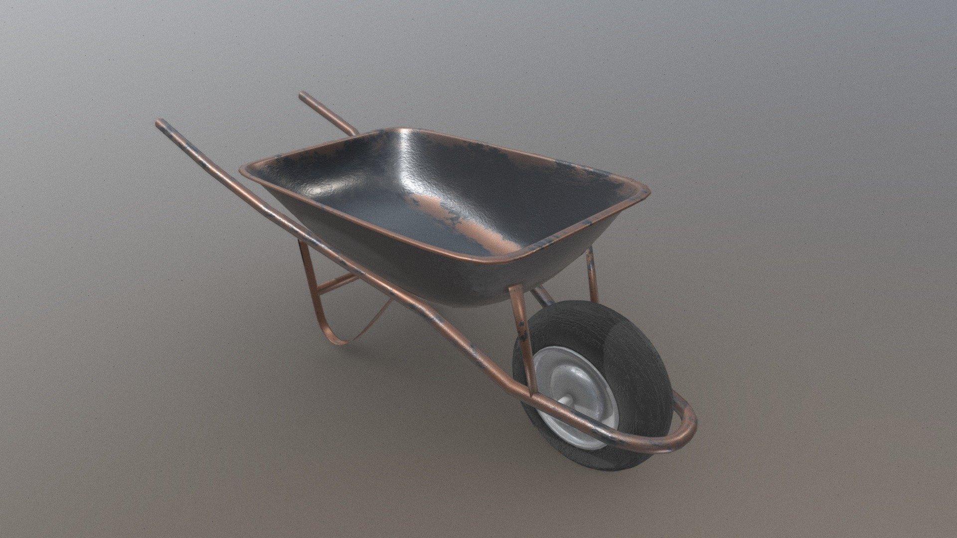 wheelbarrow - Download Free 3D model by c.gleison [e189473] - Sketchfab