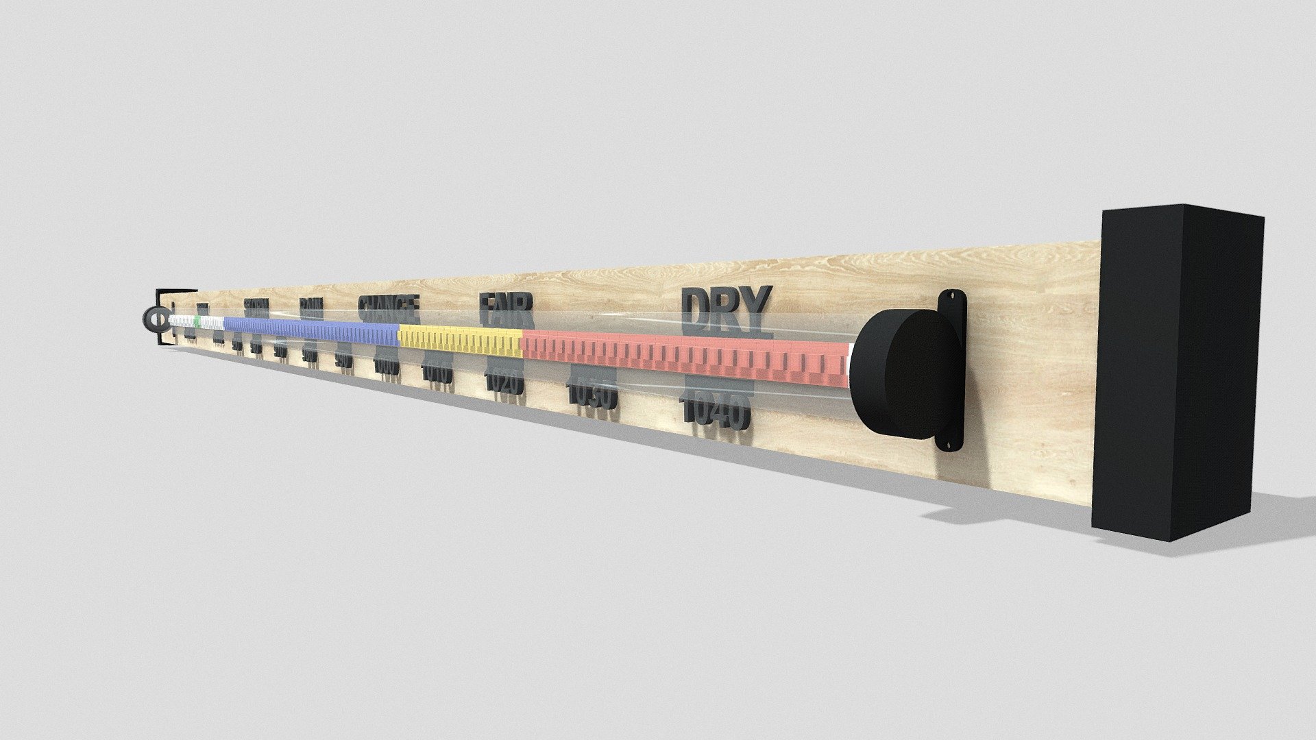 Open Weather Map Neopixel Barometer - Download Free 3D model by ...