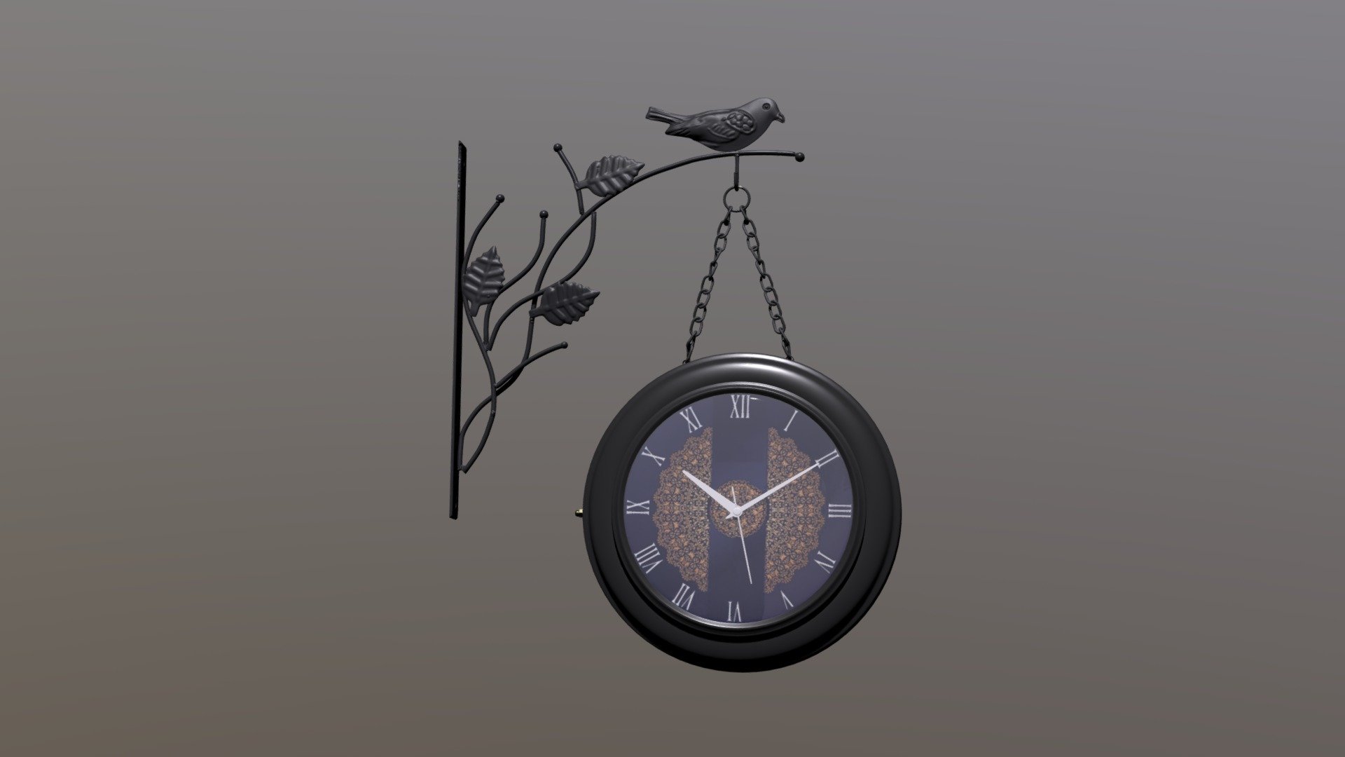 OWN CLOCK - 3D model by ajmubarak [e18a3a4] - Sketchfab