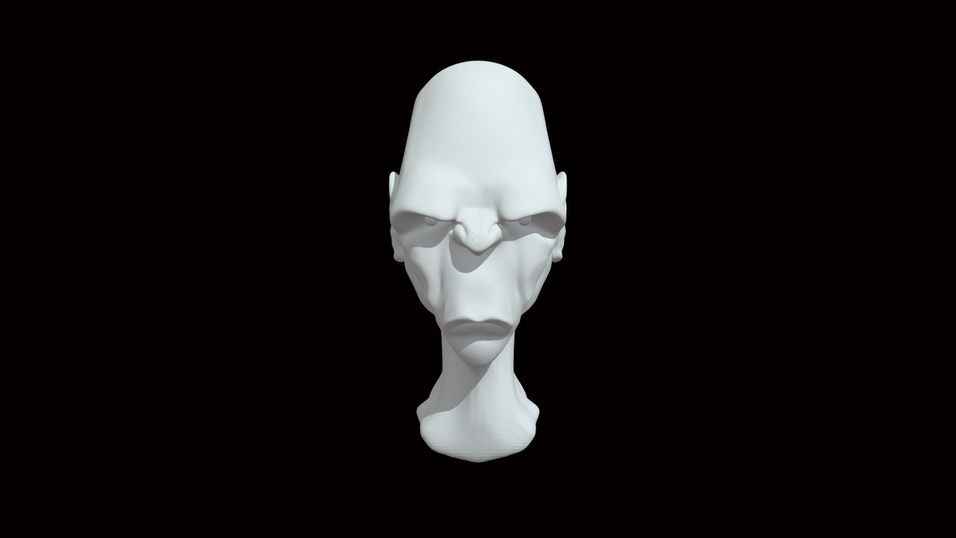 Alien_ Head - Download Free 3D model by p.burnett [e18ad28] - Sketchfab