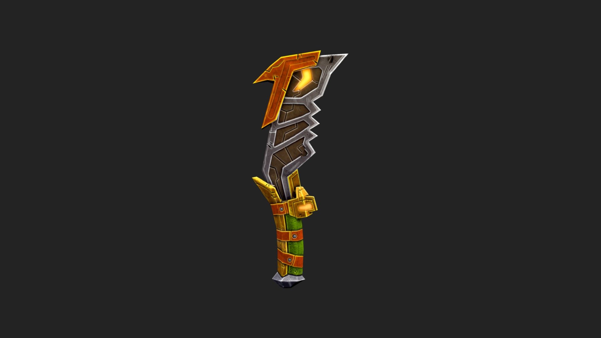 Knife 17 - 3D model by CC (@ccsf) [e18adb9] - Sketchfab