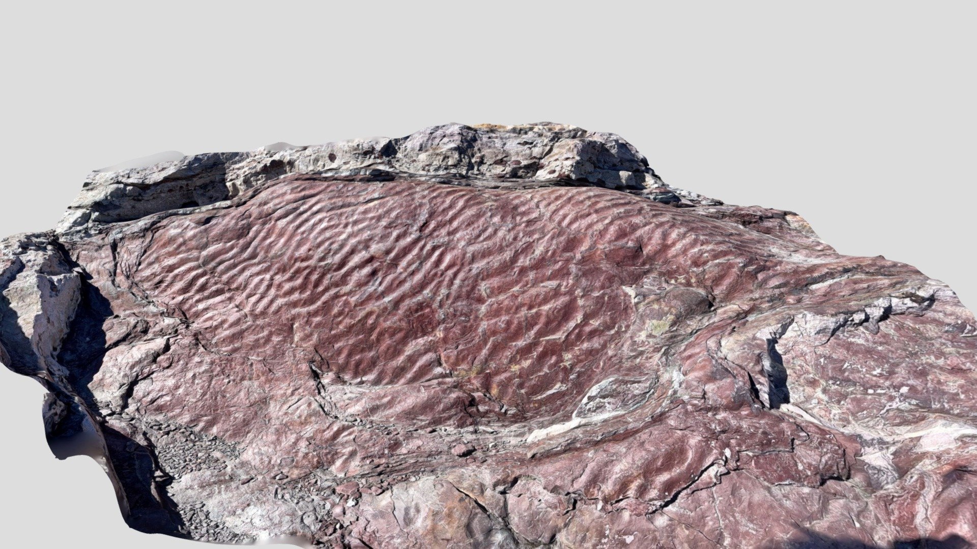 Ripple marks Sperry Glacier Final - Download Free 3D model by GeoEpic ...
