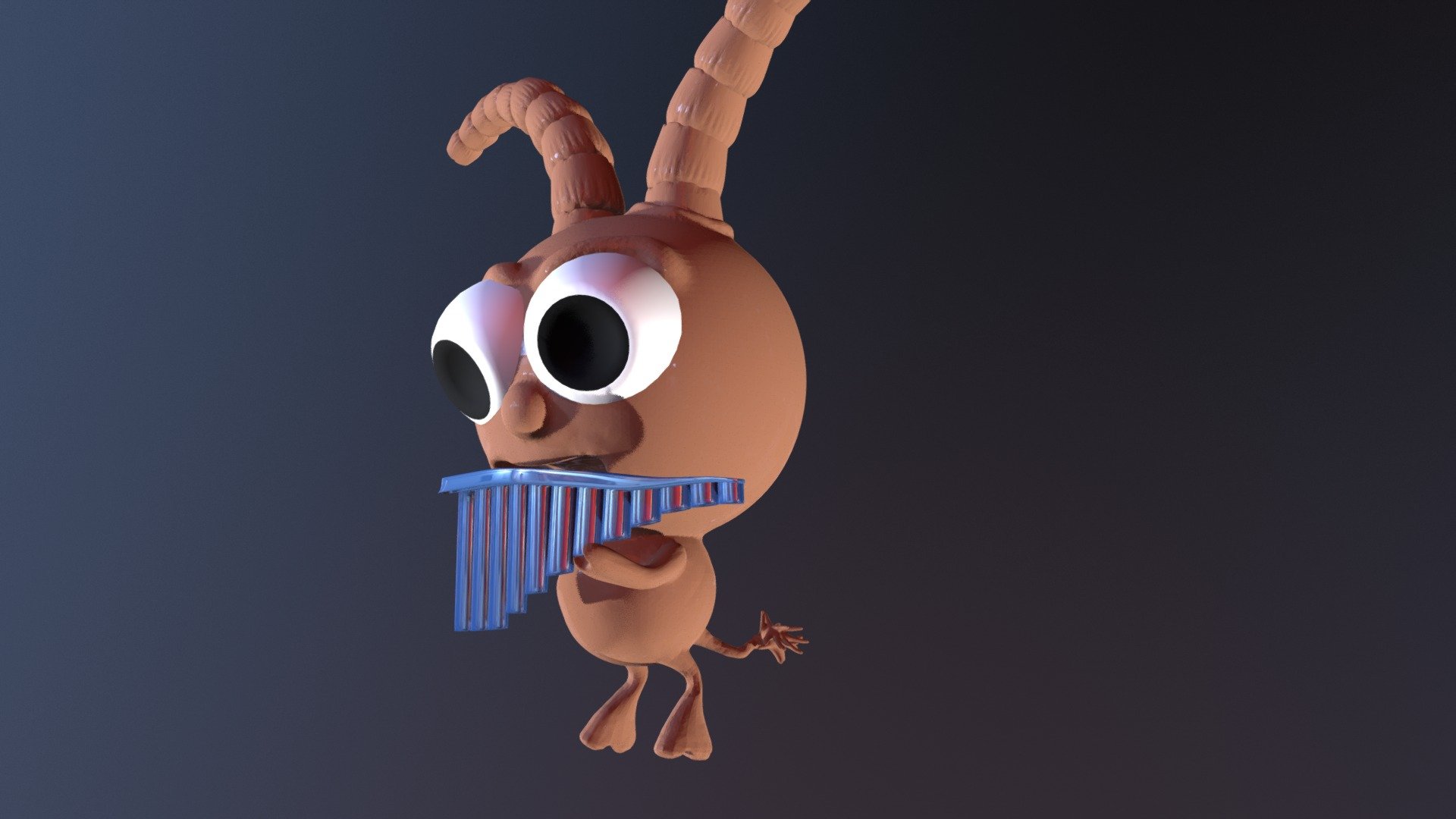 Sculpt January 2018 - day 12 - Creature - Pan - 3D model by Maria ...