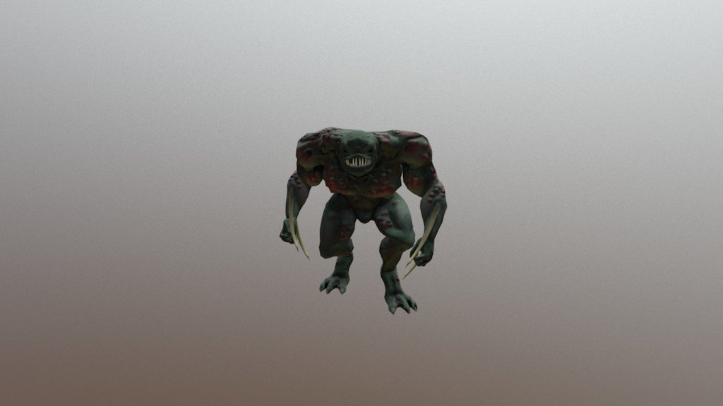 Monster Bog Lord - 3D model by Amara [e18d749] - Sketchfab