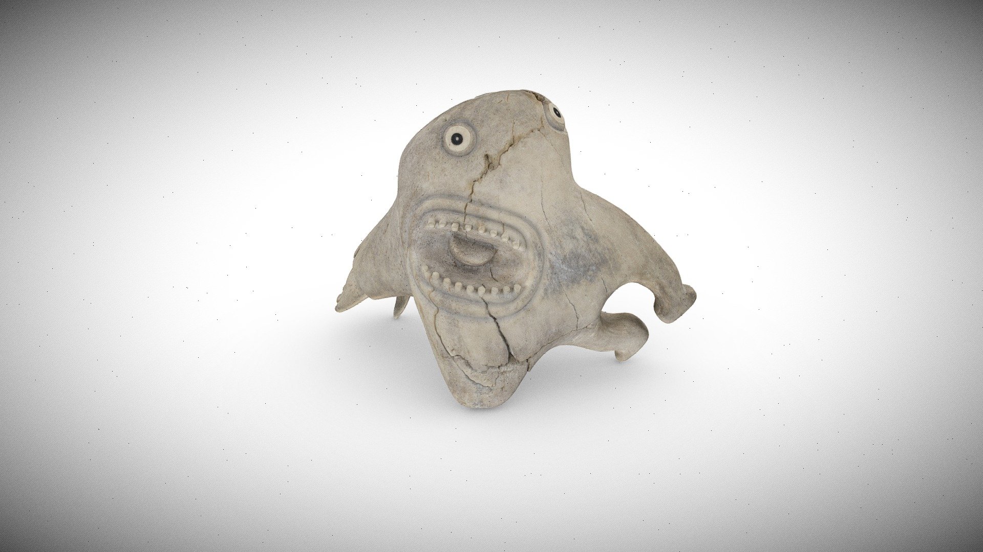 Spirit Figure, Karoo Ashevak (Inuit) - 3D model by Advancing Pathways ...