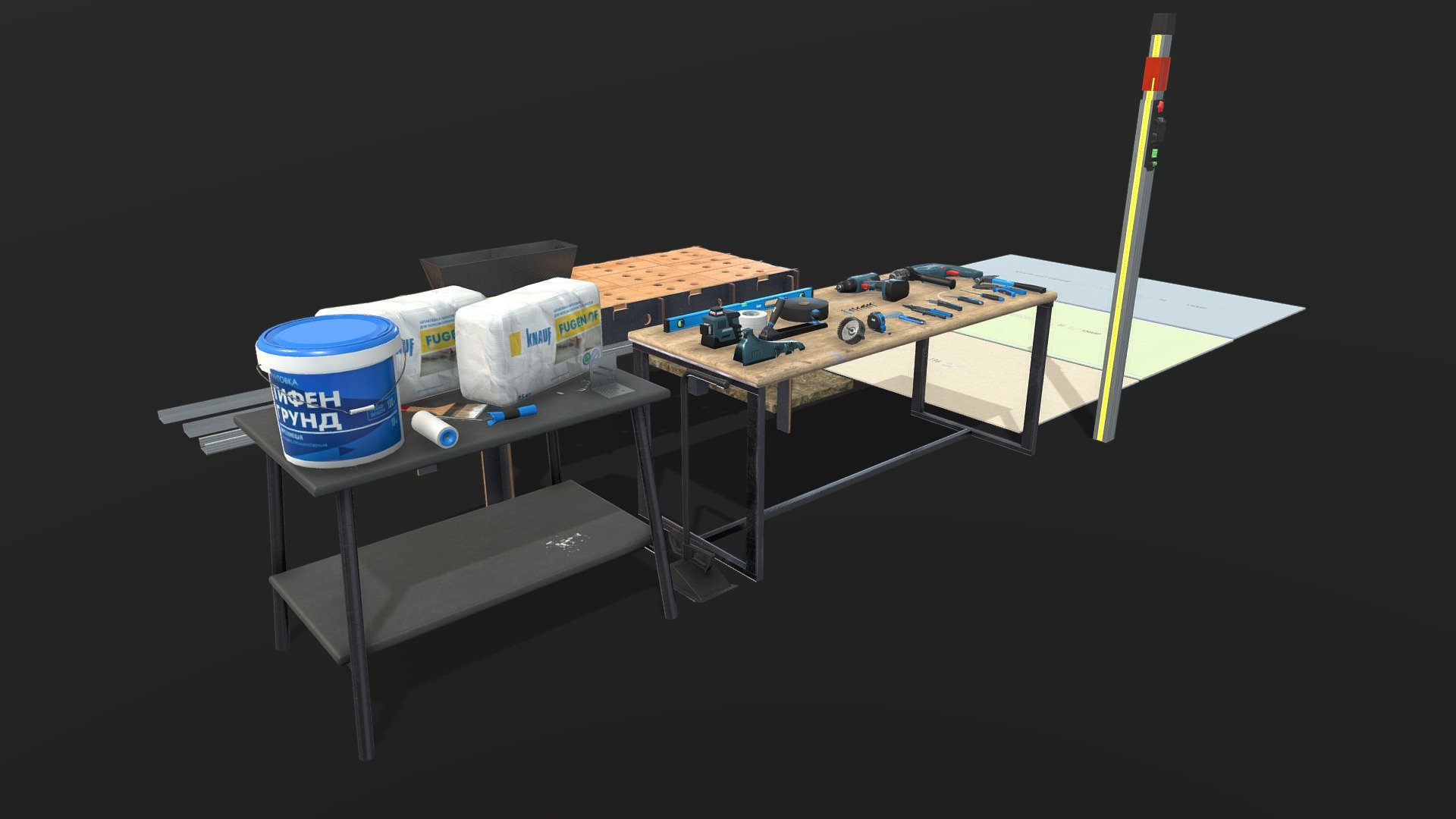 Knauf_project - 3D model by NickMilik [e18fbac] - Sketchfab