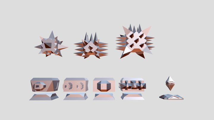 Tower-defense 3D models - Sketchfab