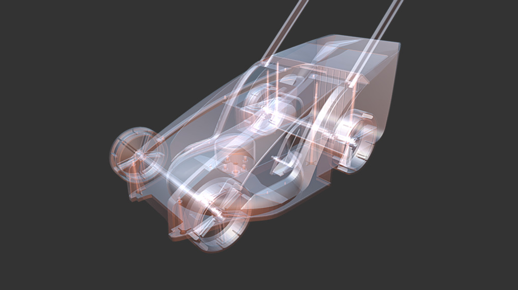 Makita Lawn Mower Design - 3D model by Matt Parsons (@matt.prsns ...