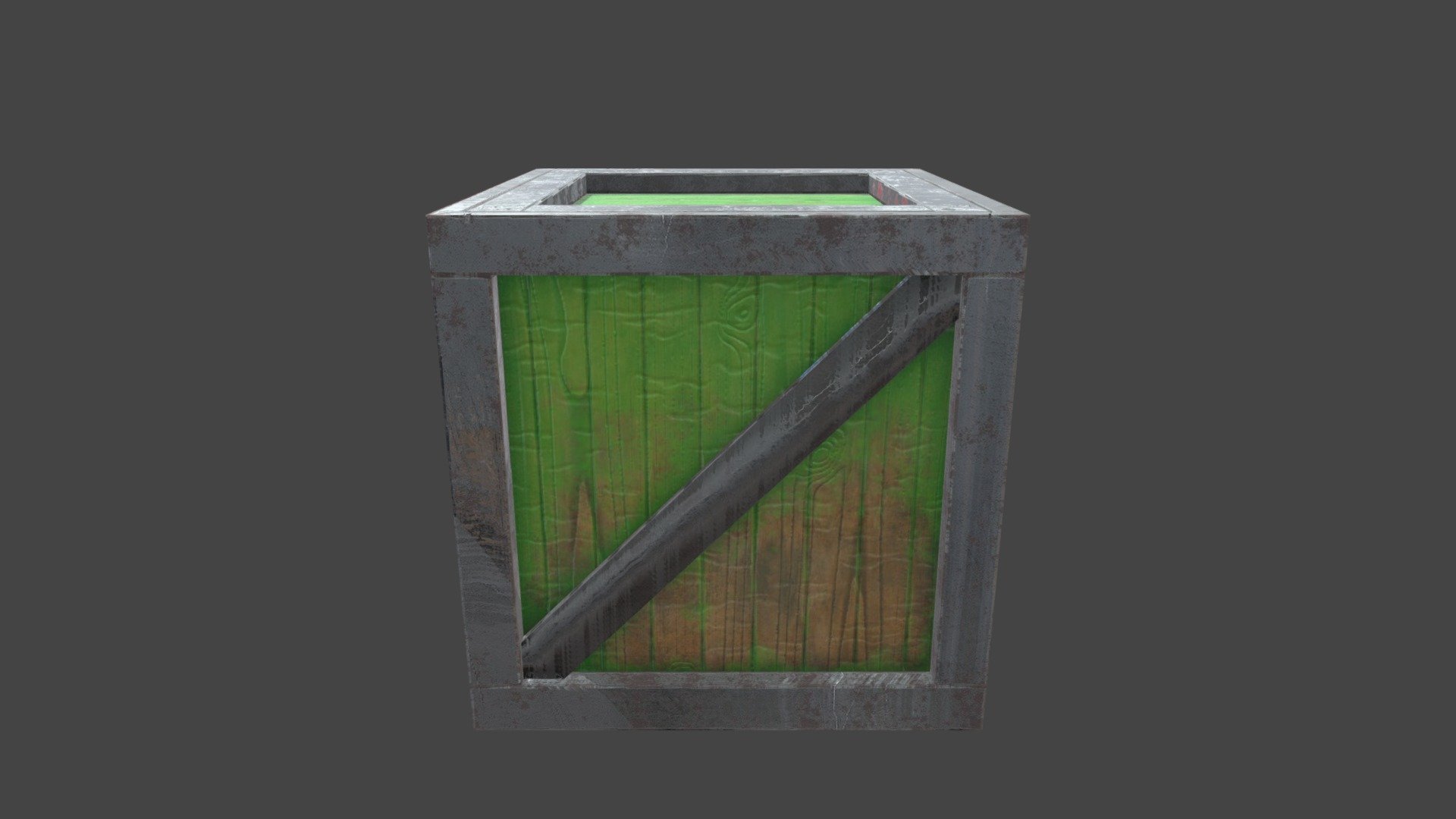 Crate Textured - Download Free 3D model by Nadine Arentz (@nadine ...