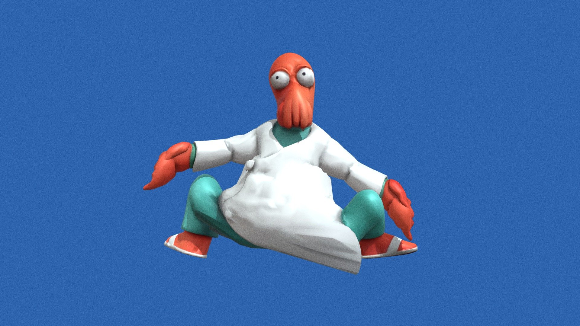 Zoidberg [Animated] - 3D model by Norod78 (@Norod) [e191712] - Sketchfab